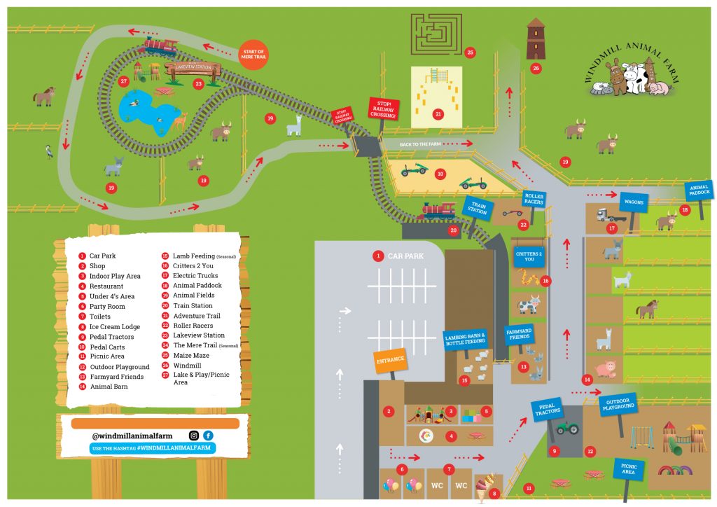 Farm Map – Windmill Animal Farm